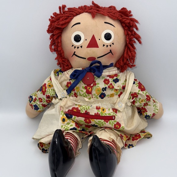 Knickerbocker | Cat | Vintage Knickerbocker Raggedy Ann Doll Hong Kong ...